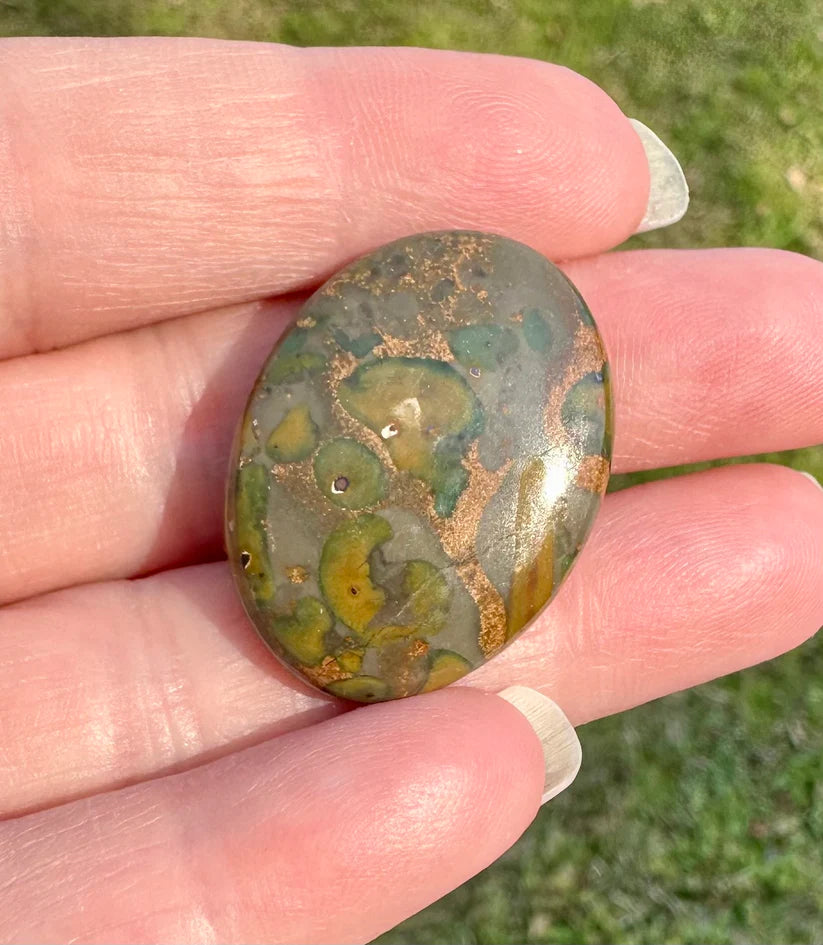Rainforest Jasper (Rhyolite) – Gems & Minerals Rock Shop