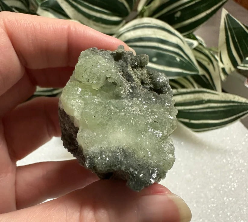 Prehnite Boulemane Mine, Imilchil, Morocco – Gems & Minerals Rock Shop