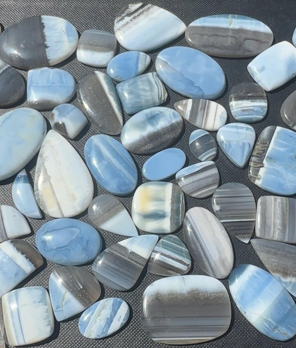 Owyhee Blue Opal| Gems & Minerals Rock