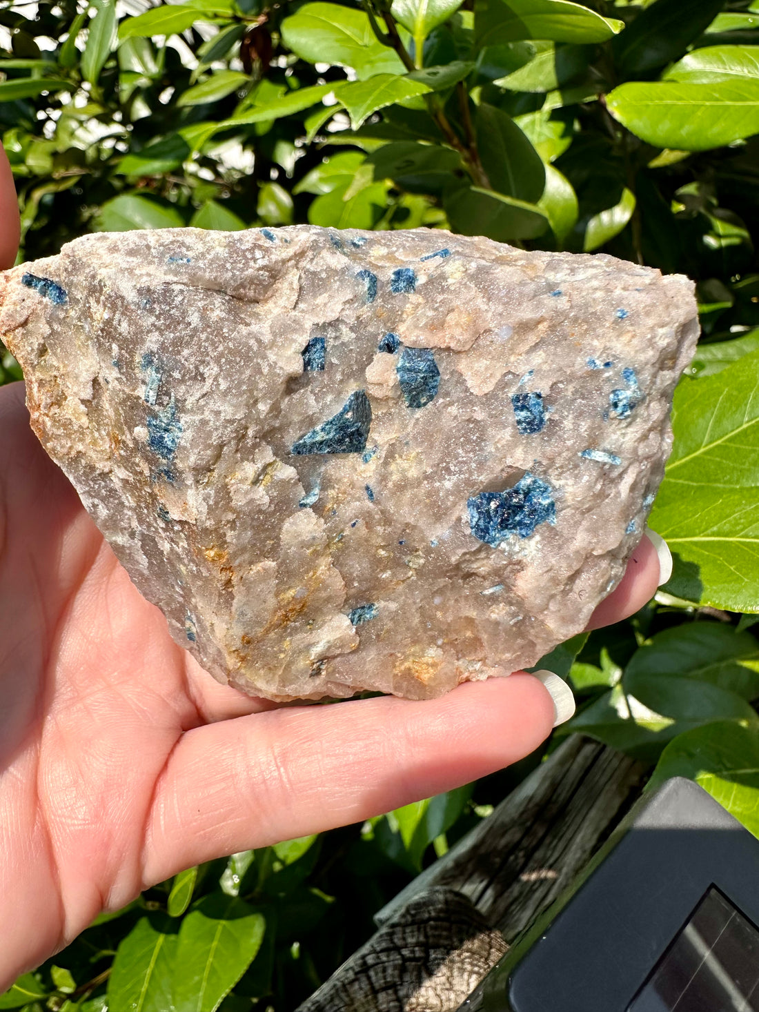 Lazulite Specimen, Graves Mountain – Gems & Minerals Rock Shop