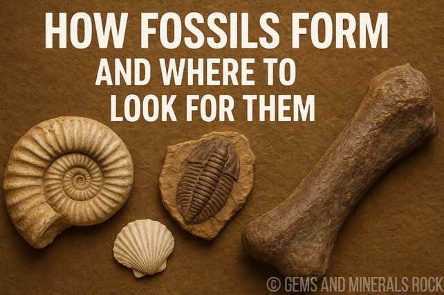 How Fossils Form and Where to Look for Them| Gems & Minerals Rock