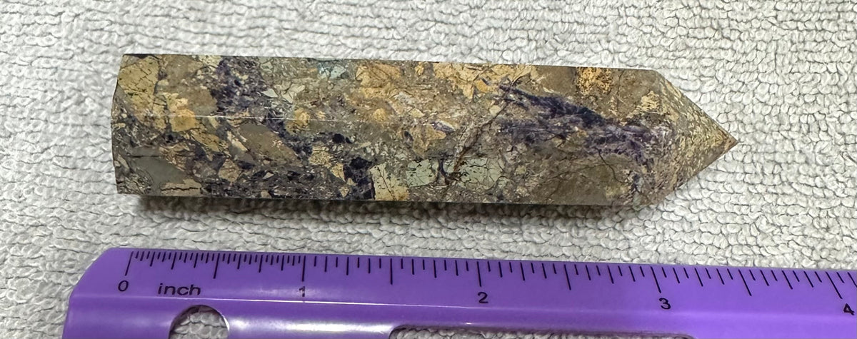 Fluorite Root Obelisk Tower Point #7| Gems & Minerals Rock Shop