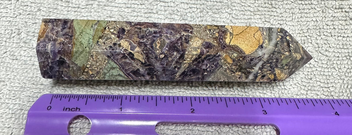 Fluorite Root Obelisk Tower Point #3| Gems & Minerals Rock Shop