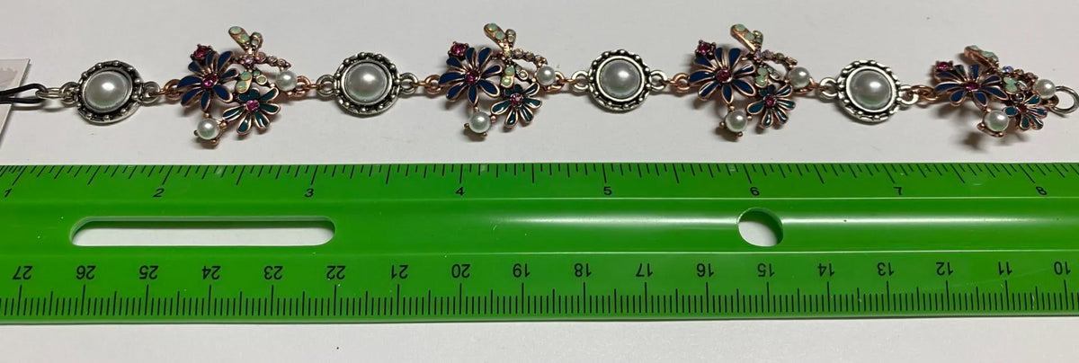 Decorative Floral Metal Strand| Gems & Minerals Rock