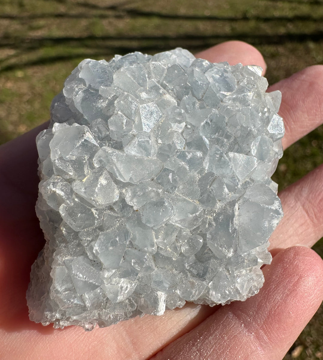 Celestite Cluster Specimen #2| Gems & Minerals Rock