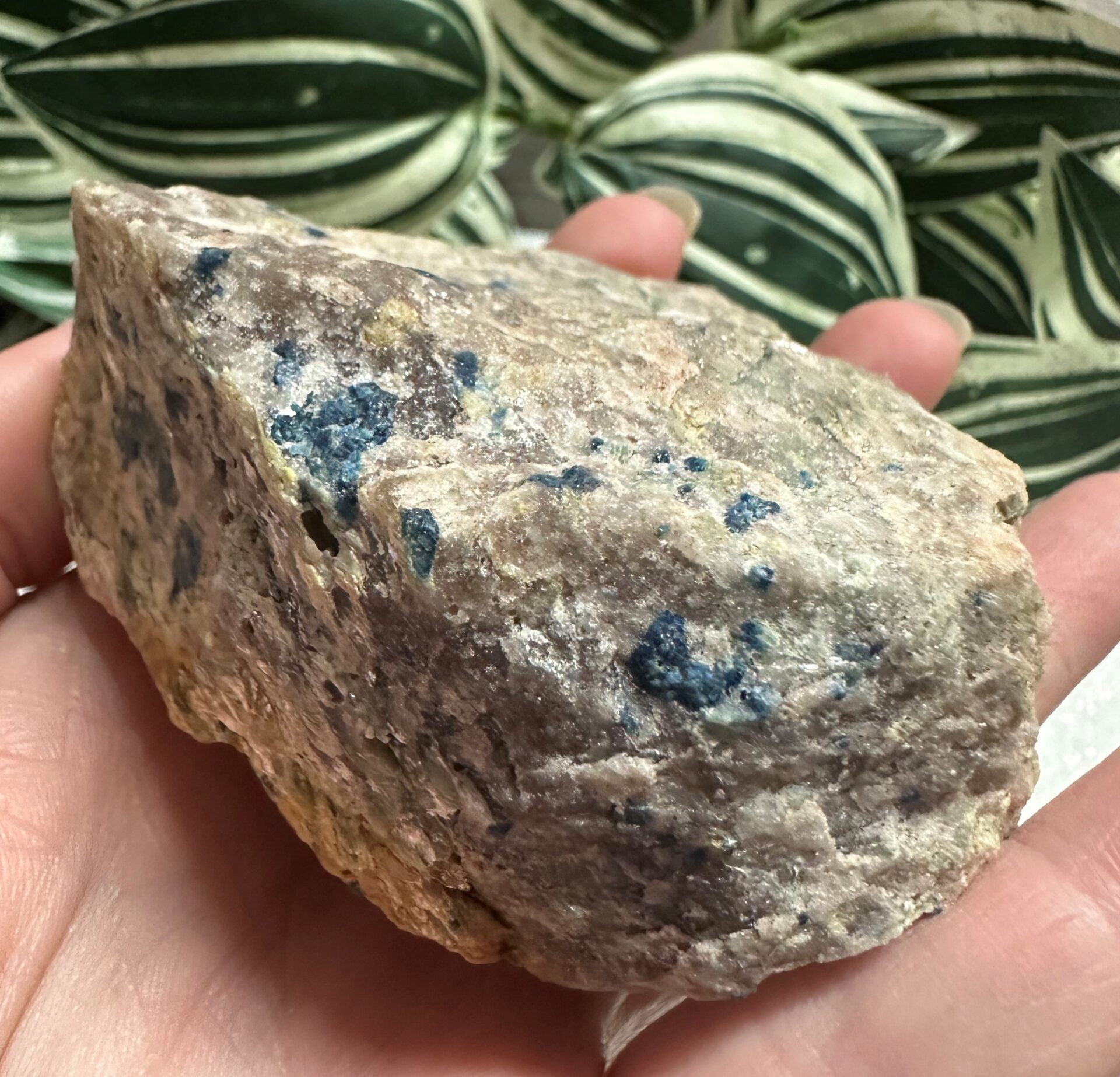 Lazulite Specimen, Graves Mountain #2 – Gems & Minerals Rock Shop