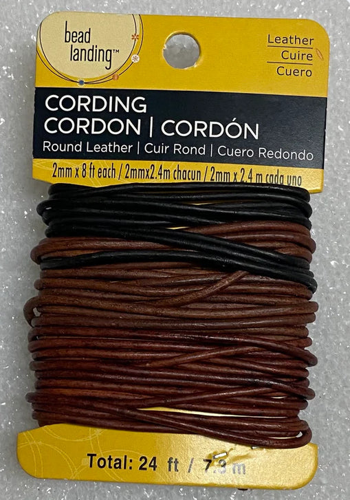 Leather Cording| Gems & Minerals Rock
