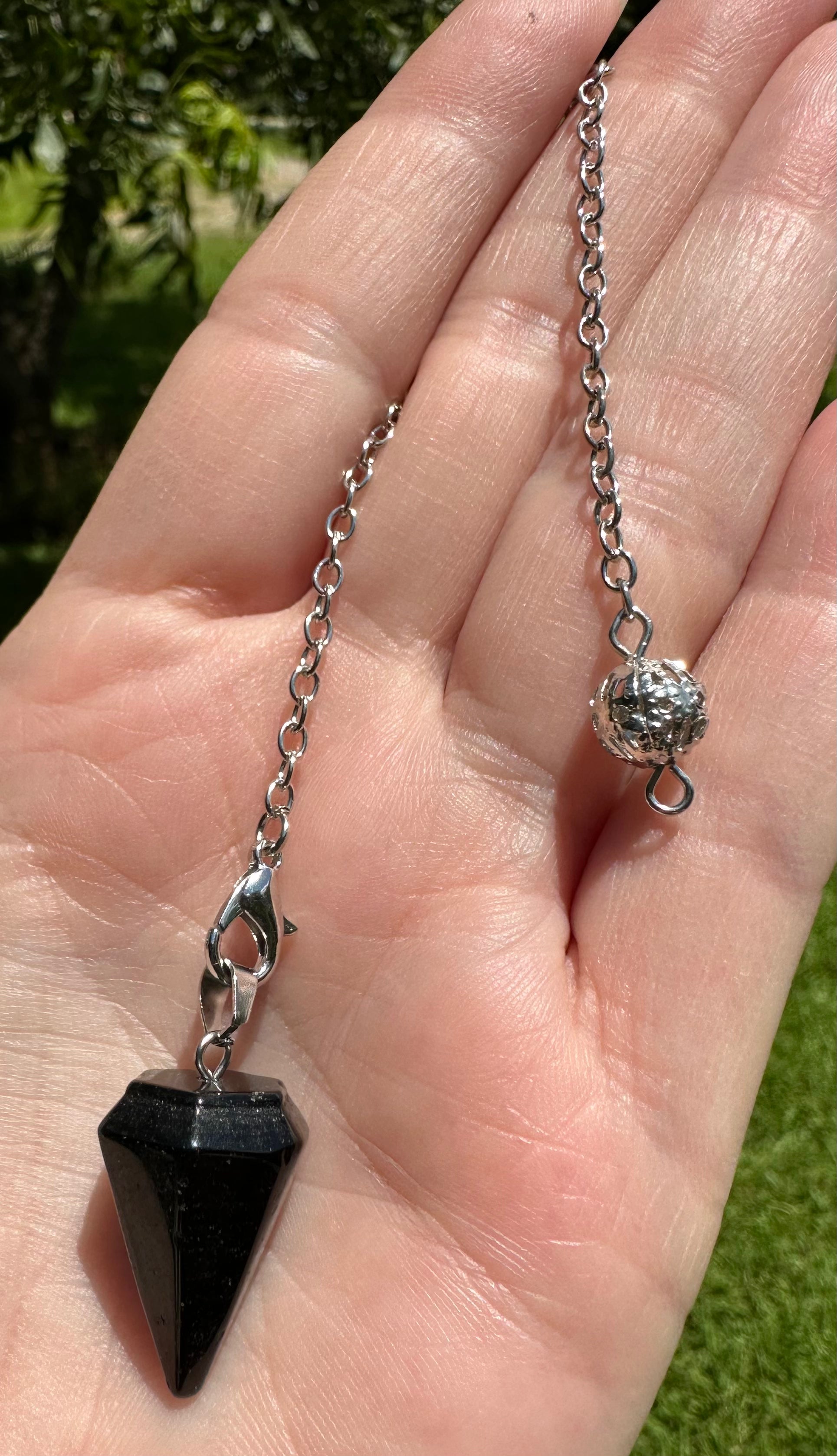 Black Obsidian Pendulum – Gems & Minerals Rock Shop