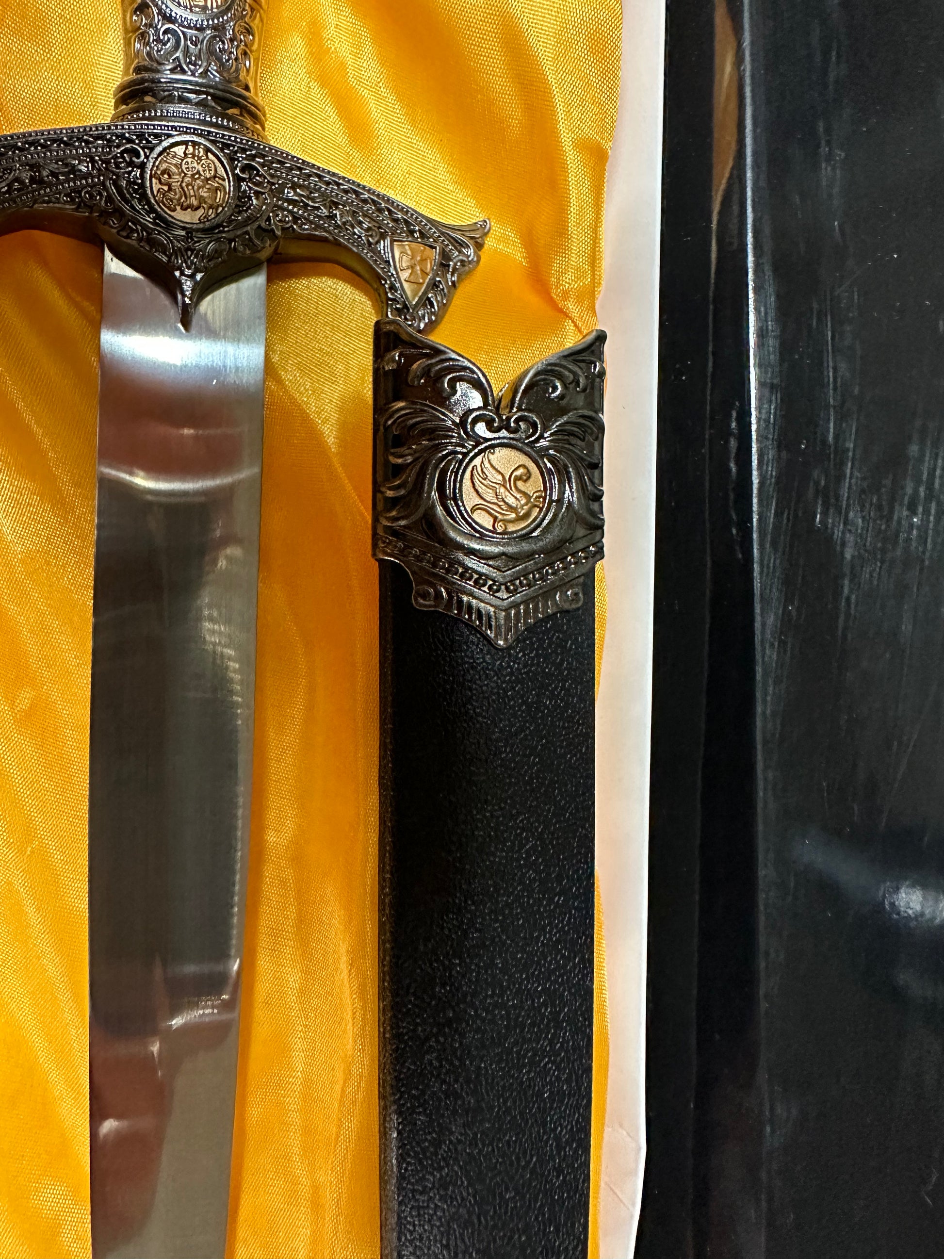 Templar Crusader Knight's Short Sword Dagger – Gems & Minerals Rock Shop