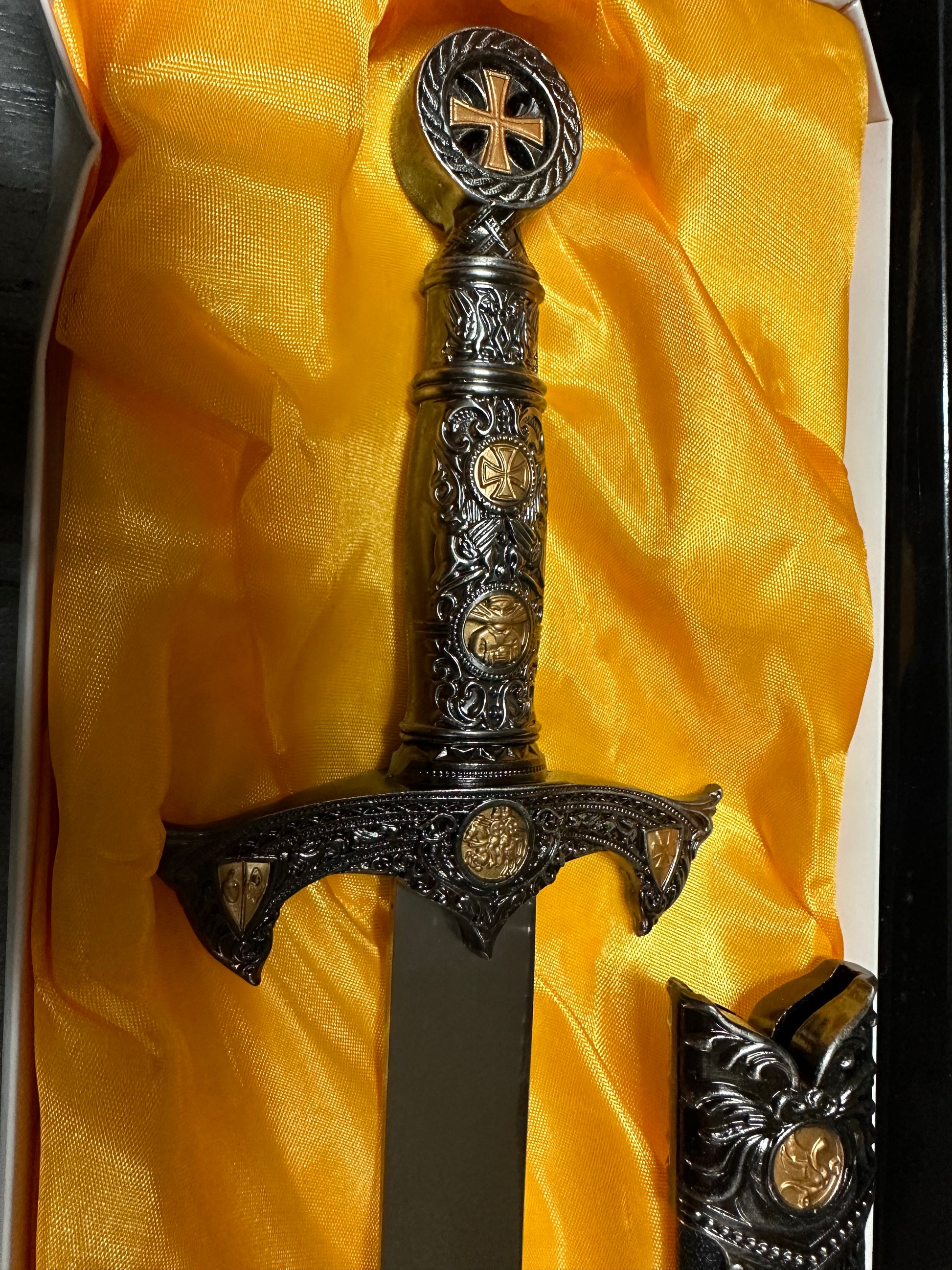 Templar Crusader Knight's Short Sword Dagger – Gems & Minerals Rock Shop