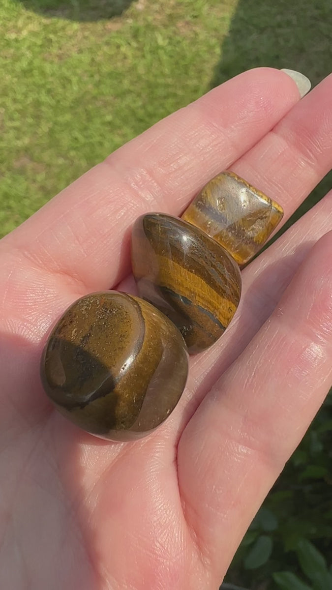 Tiger’s Eye Tumbled Parcel| Gems & Minerals Rock